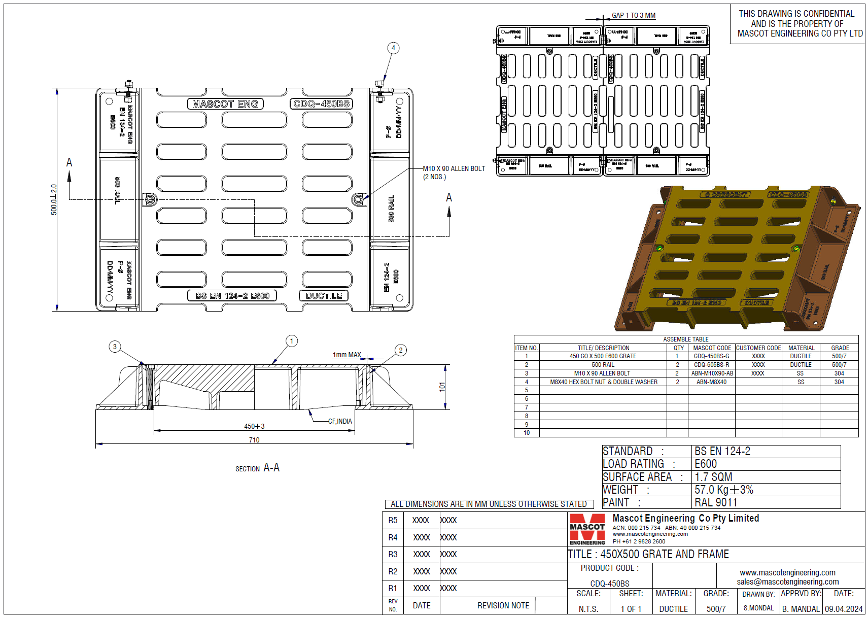 Design Engineers - Specification Support | Mascot Engineering